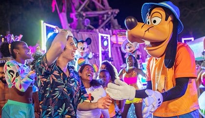 Disney H2O Glow Nights at Disney's Typhoon Lagoon Water Park